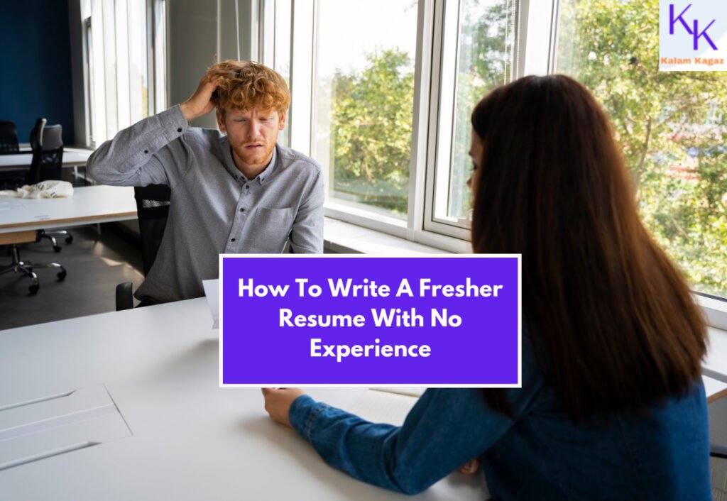 The Best Way To Write A Resume For BCA Freshers With Sample Resume ...